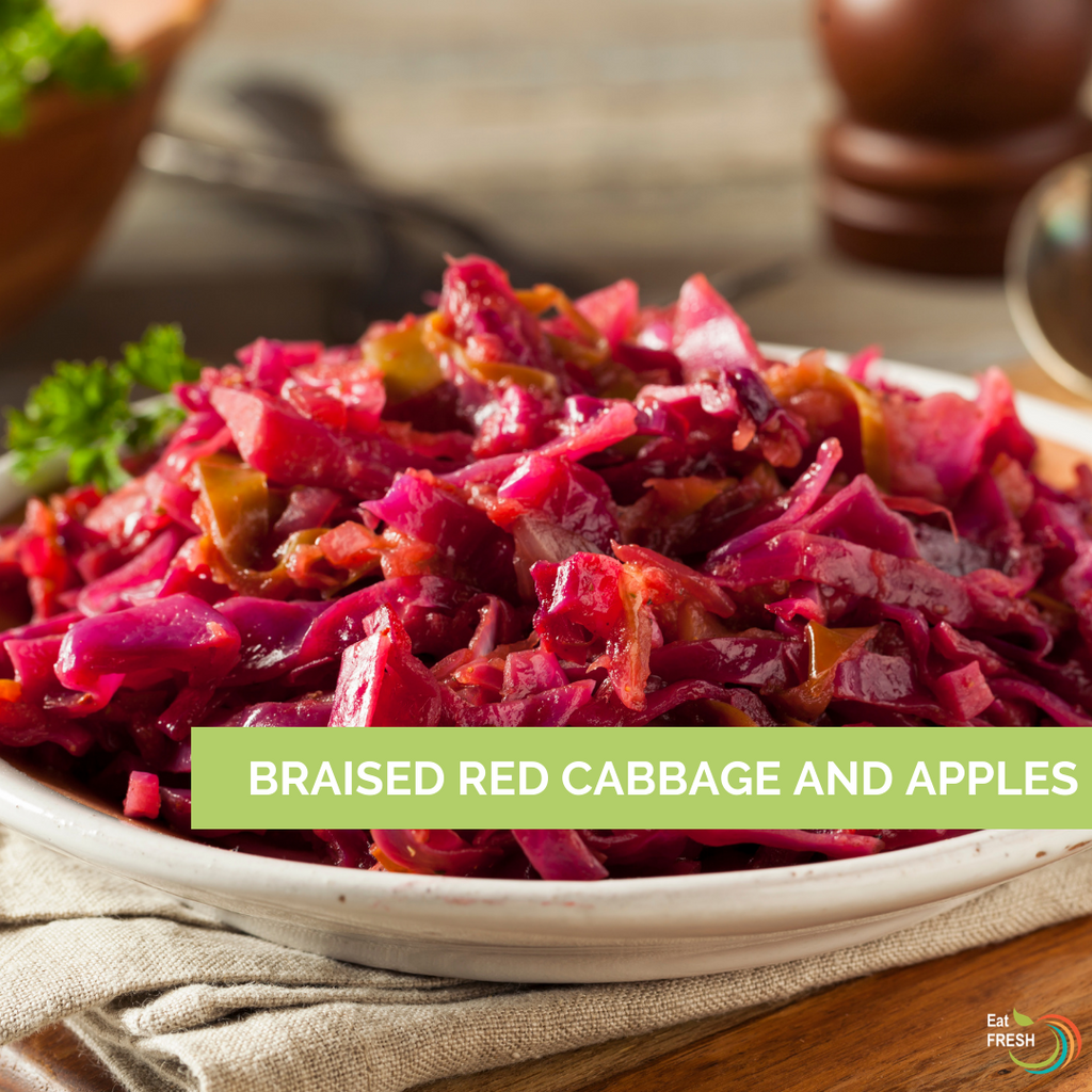 Braised red cabbage and apples – Eat FRESH HK